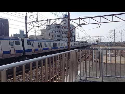 E531系K402編成 亀有通過 - YouTube