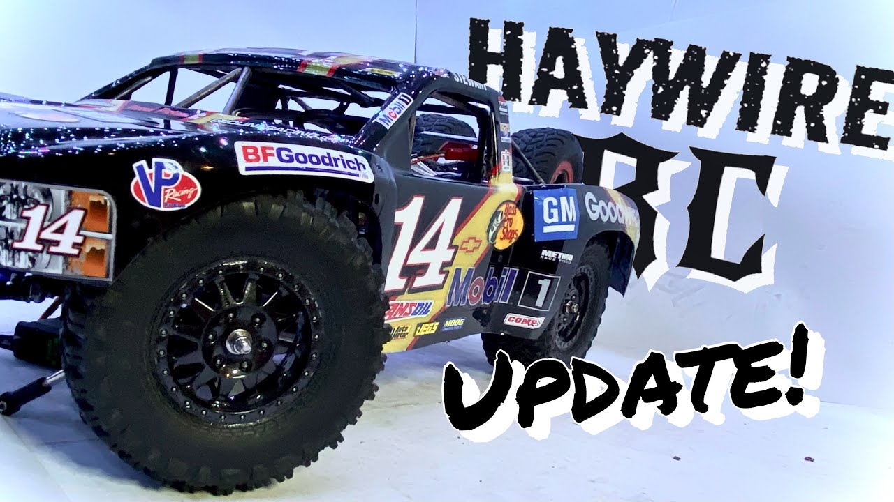 Custom Nitro RC Trophy Truck Update! - YouTube