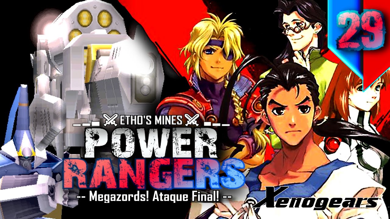 XENOGEARS #29 | "Esse ATAQUE me LEMBROU POWER RANGERS!🤣" [PS1 ...