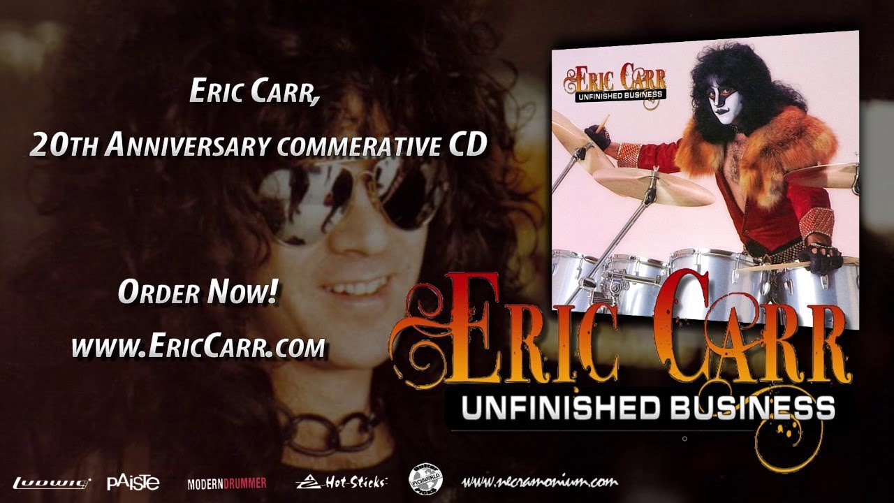 Eric Carr - Unfinished Business Official Promo - YouTube