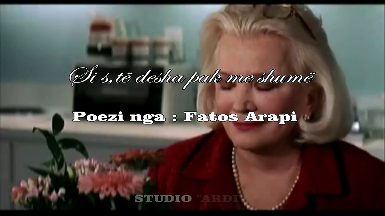Si s,të desha pak më shumë FATOS ARAPI - YouTube