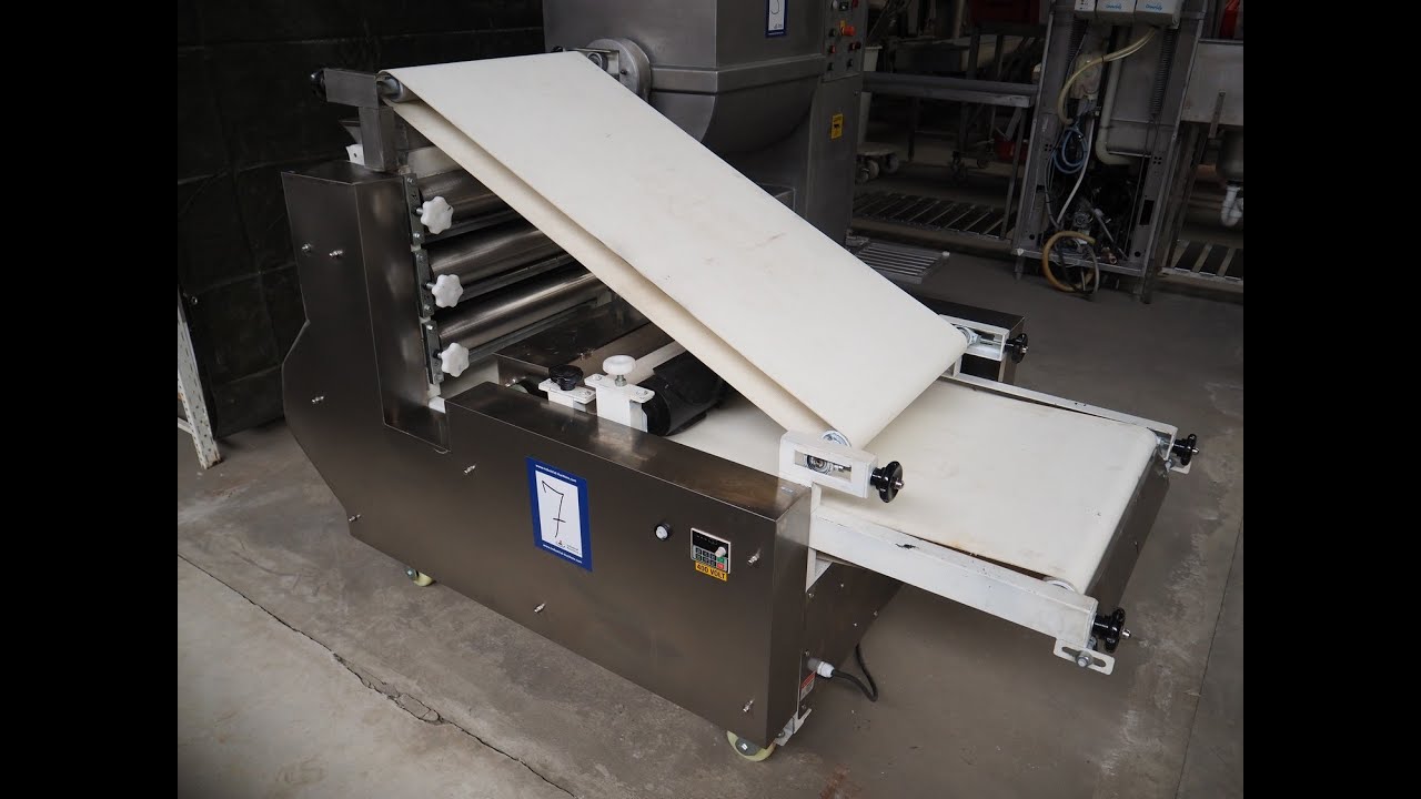 1037-7: Dough forming machine - YouTube