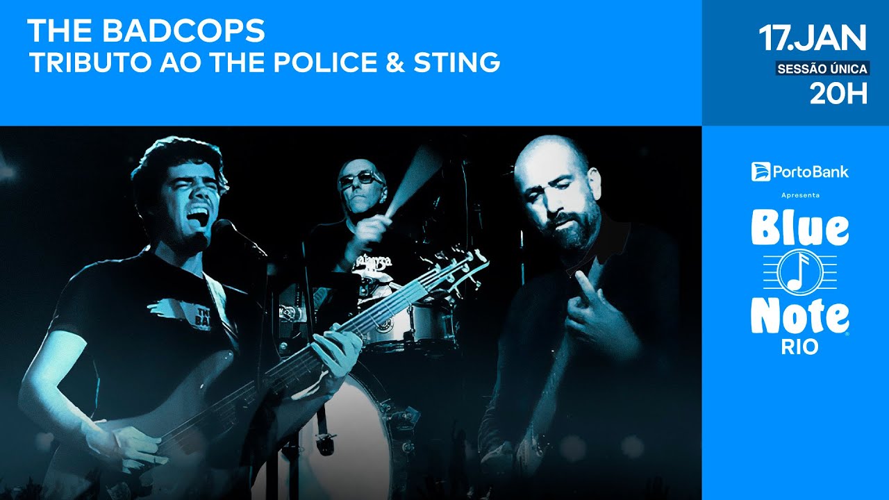 Blue Note Rio apresenta: THE BADCOPS #BlueNoteRio - YouTube