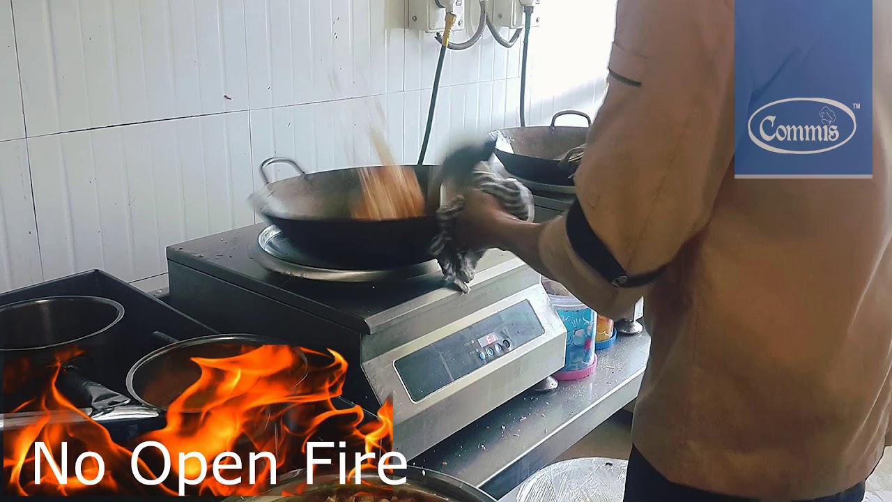 Table top concave Induction - YouTube