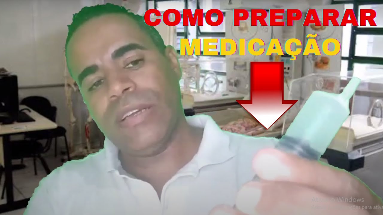 COMO PREPARAR MEDICAMENTOS NA SALA DE MEDICAÇÃO - YouTube