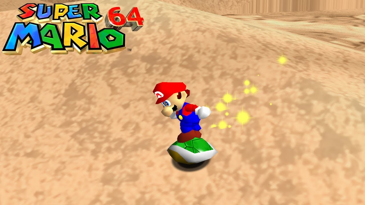 Super Mario 64 (8/15) - Shifting Sand Land - YouTube