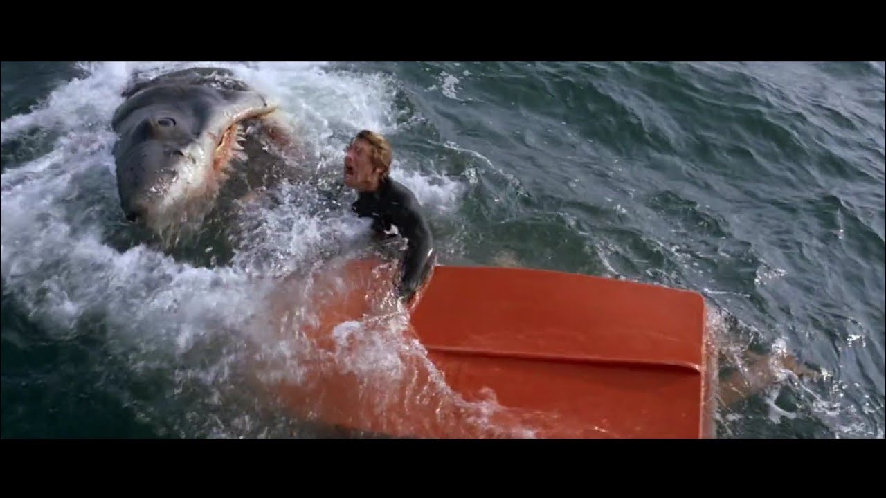 JAWS The estuary scene & the fishing from the Dock scene - YouTube