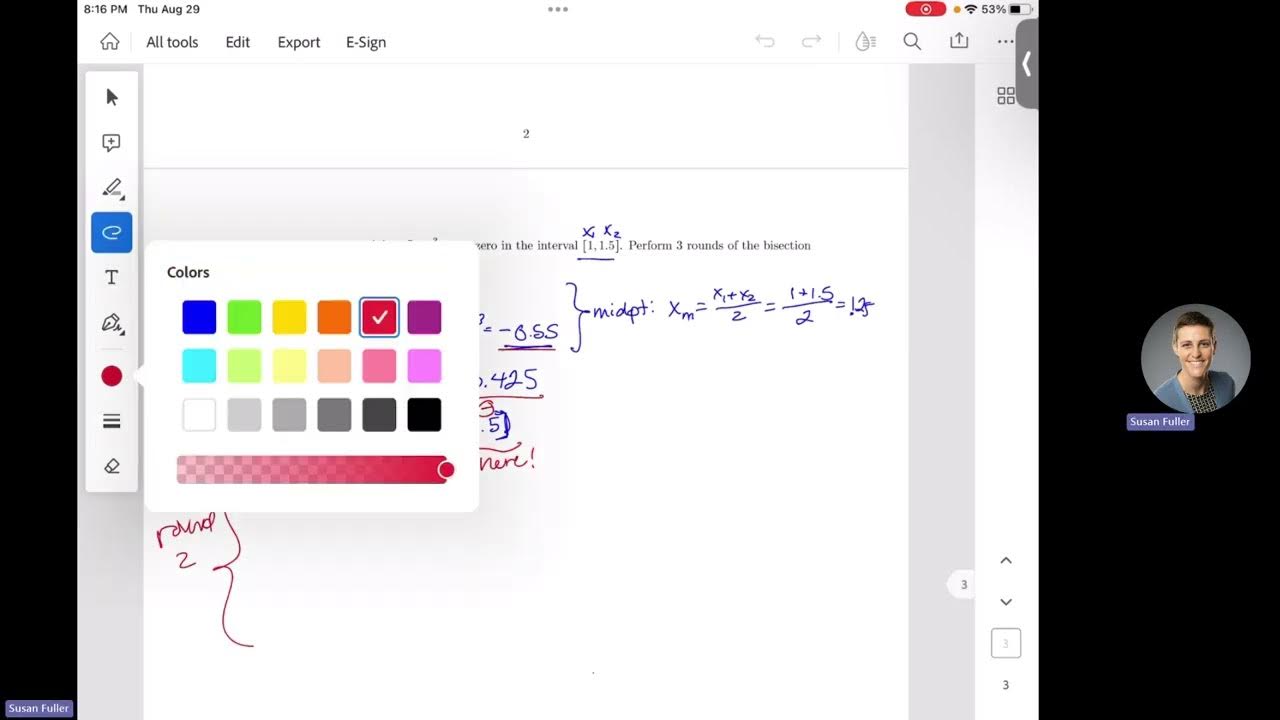Bisection Method Video - YouTube