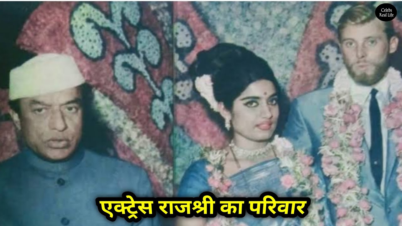 60s Famous Actress Rajshree With Her Husband & Family | Biography ...