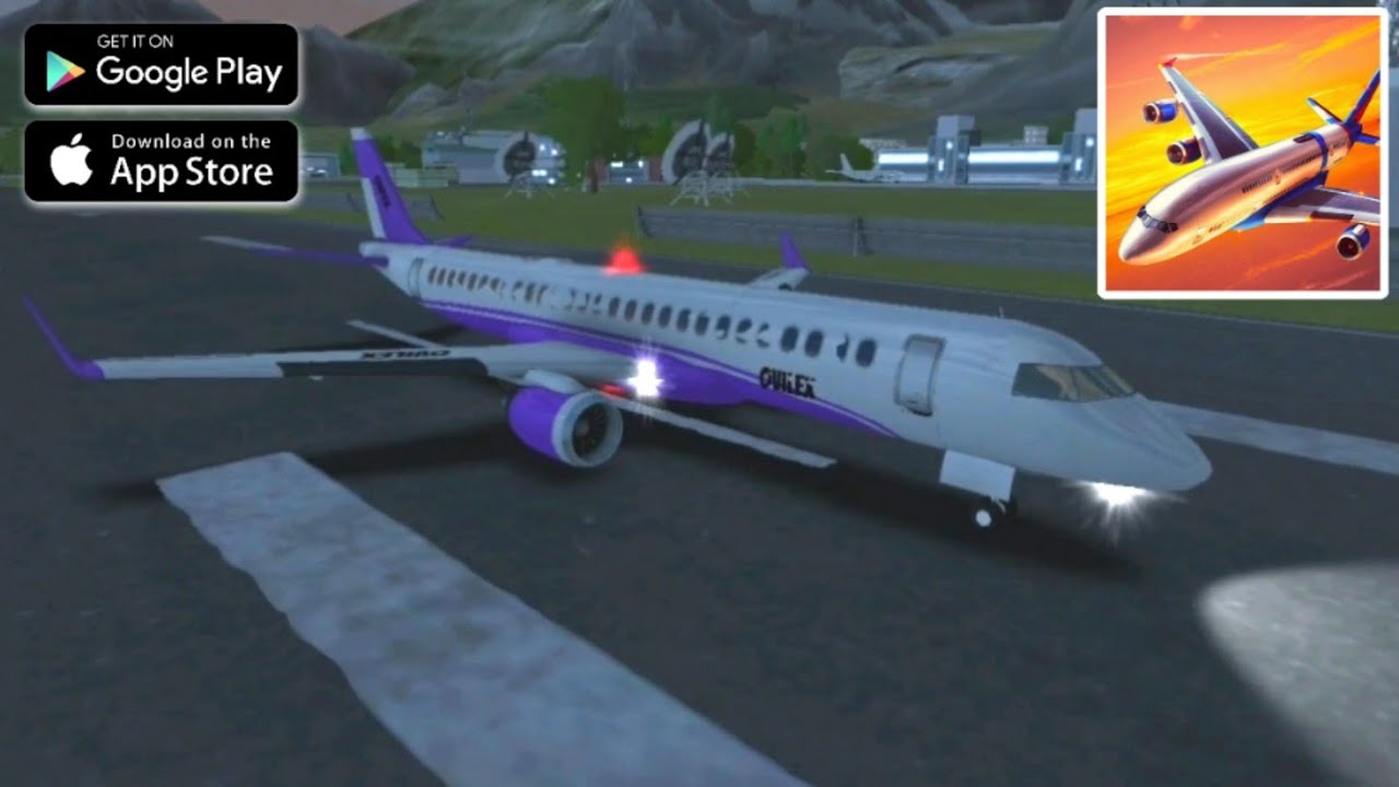 Flight Sim 2018 Gameplay: passengers plane @hassangamezplayer - YouTube