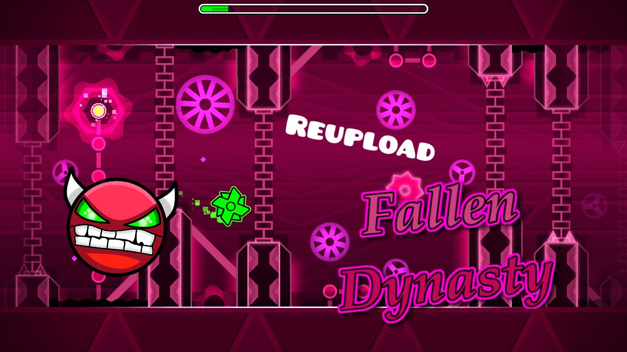 "Fallen Dynasty" (Demon) by Etzer & Viprin | Geometry Dash 1.9 - YouTube
