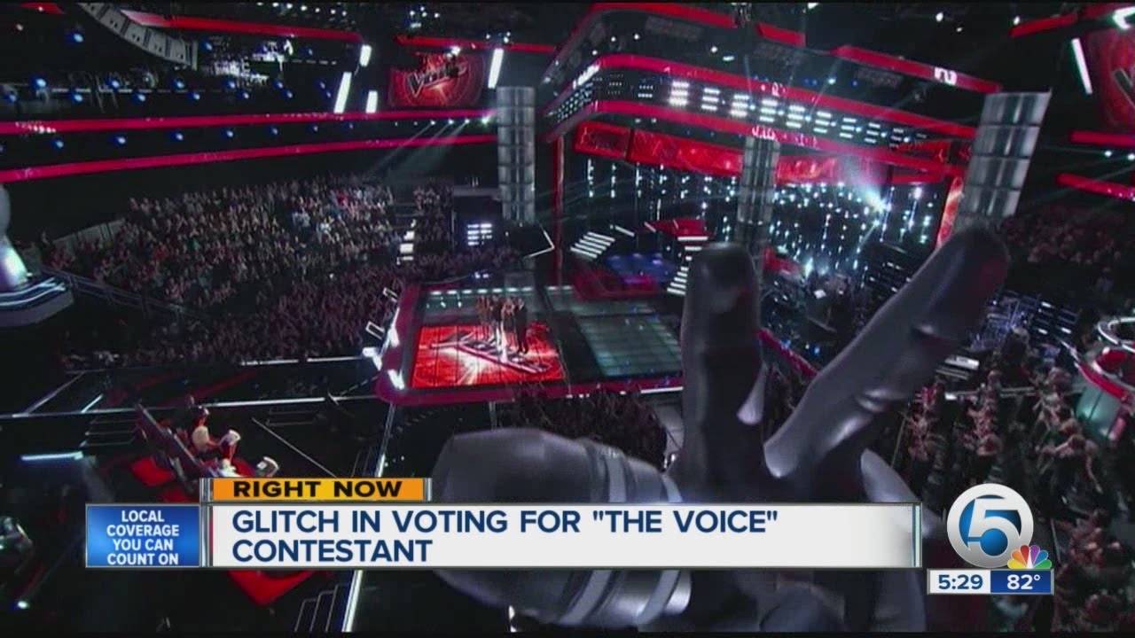 Glitch in voting for "The Voice" contestant - YouTube
