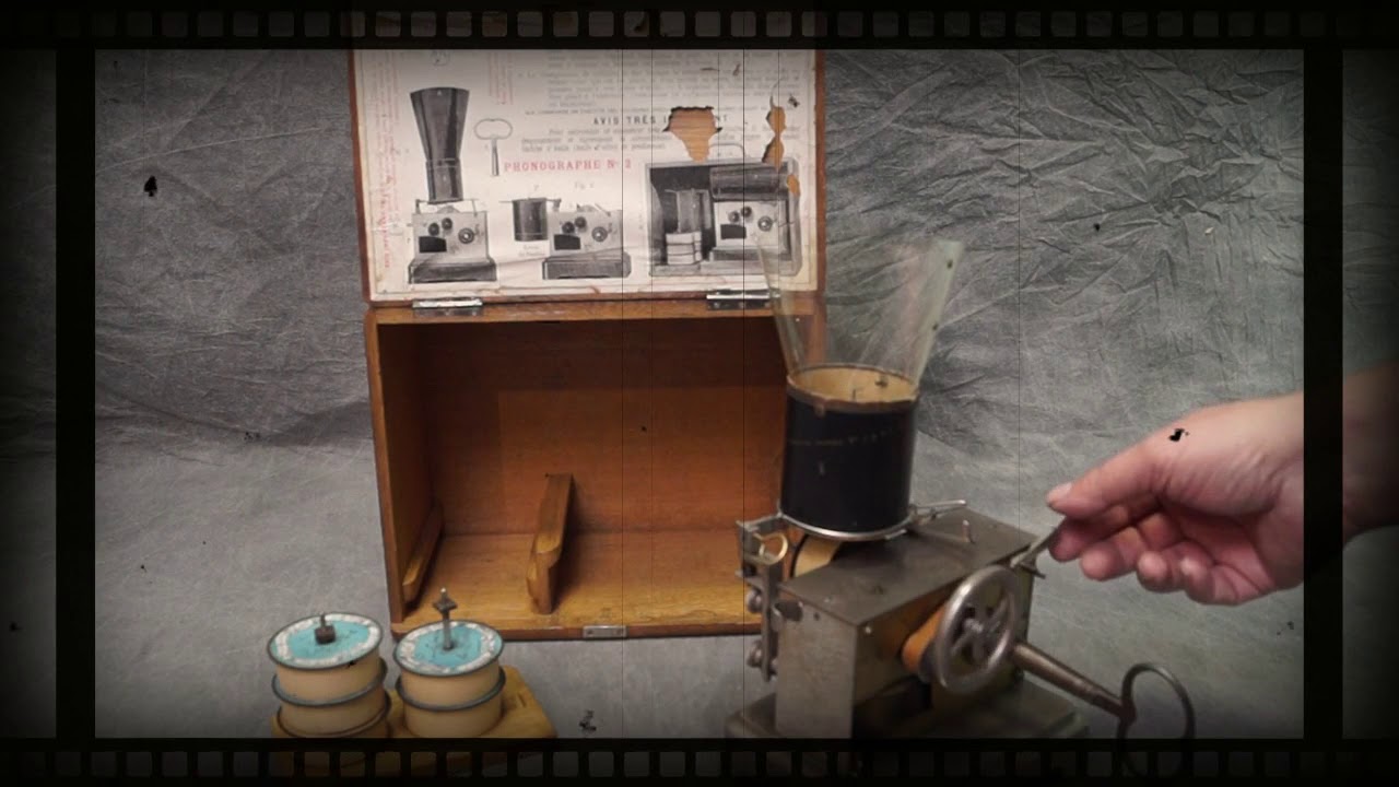 Lioret Model No 2 Phonograph 1895 - YouTube