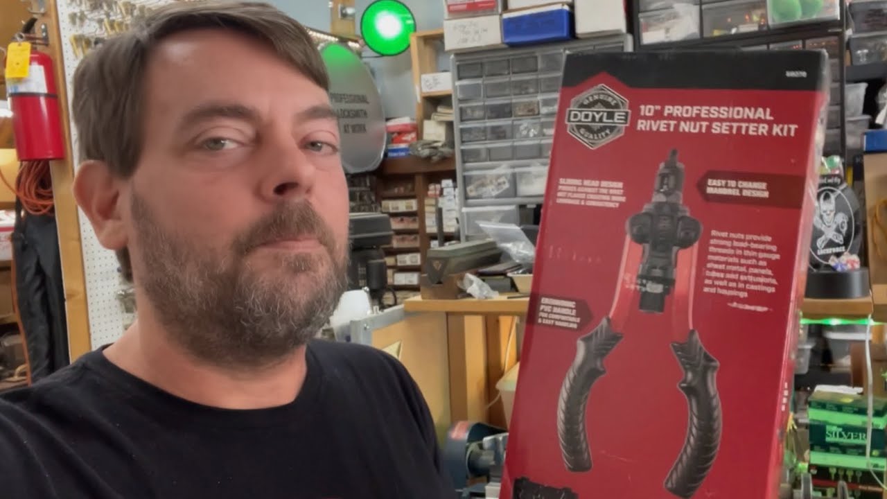 RivNuts and the Harbor Freight Doyle Rivet Nut Setter Kit - YouTube
