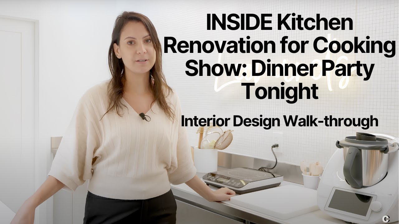 INSIDE Prep Kitchen Renovation For Cooking Show: Dinner Party Tonight ...