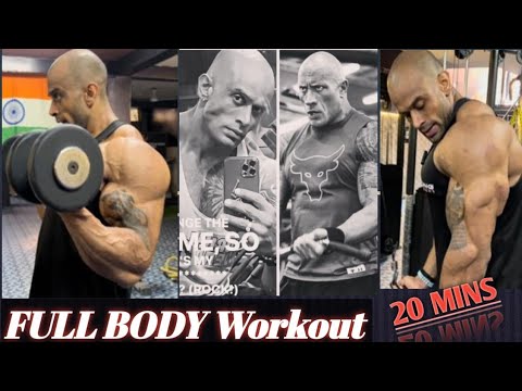 Full Body 5x Per Week (Sets and Reps Include) | Indian Rock | Amateur ...
