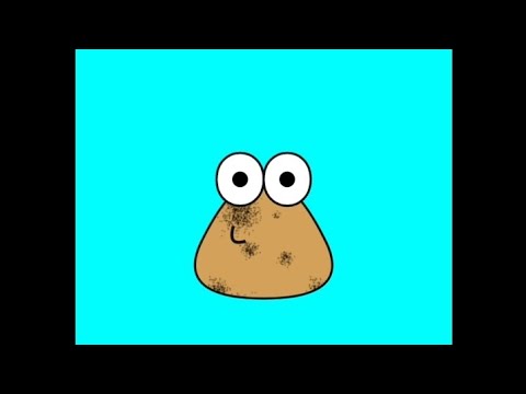 PLAYING POU AND MINI GAMES - YouTube
