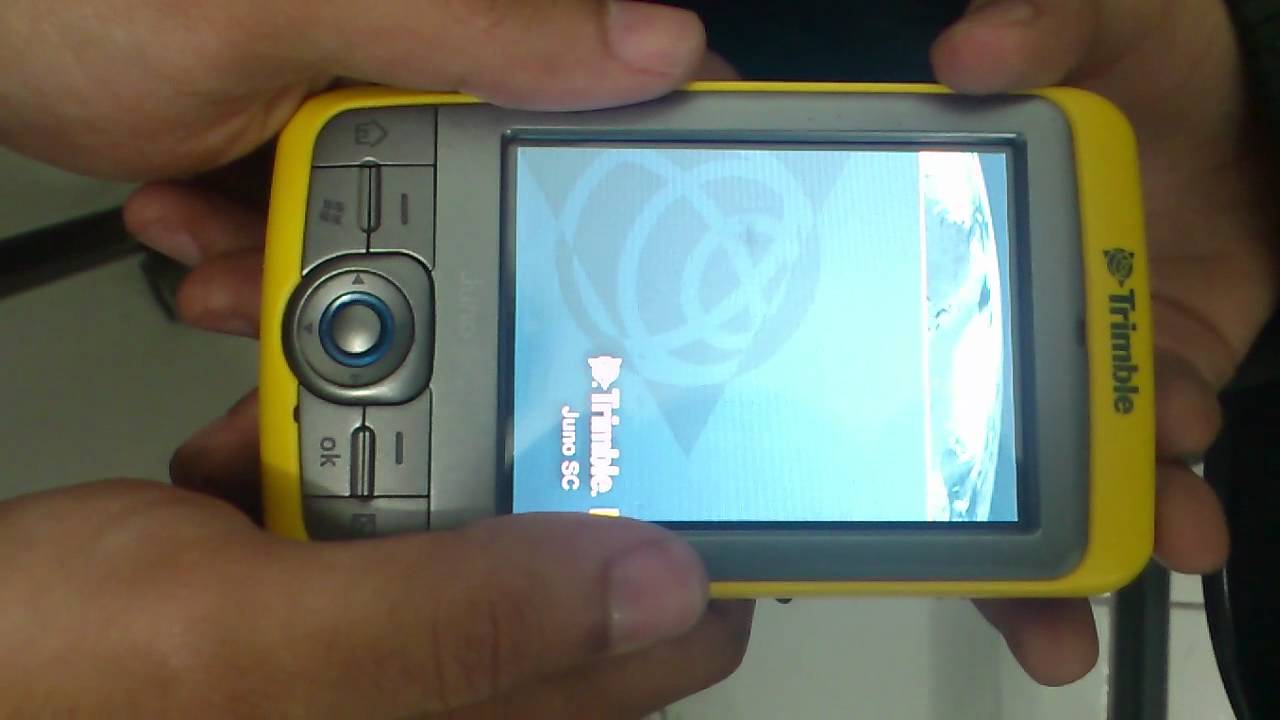Reset geral Trimble juno sc - YouTube