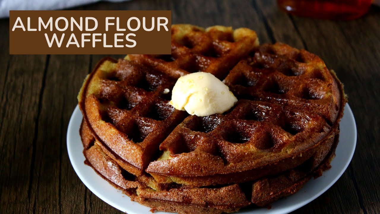 Almond Flour Waffles Recipe (Healthy Decadence!) - YouTube
