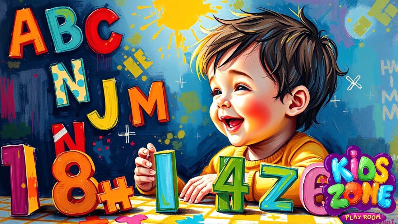 Toddler Learning Video | Learn Words, Numbers, Animals & More | Kids ...