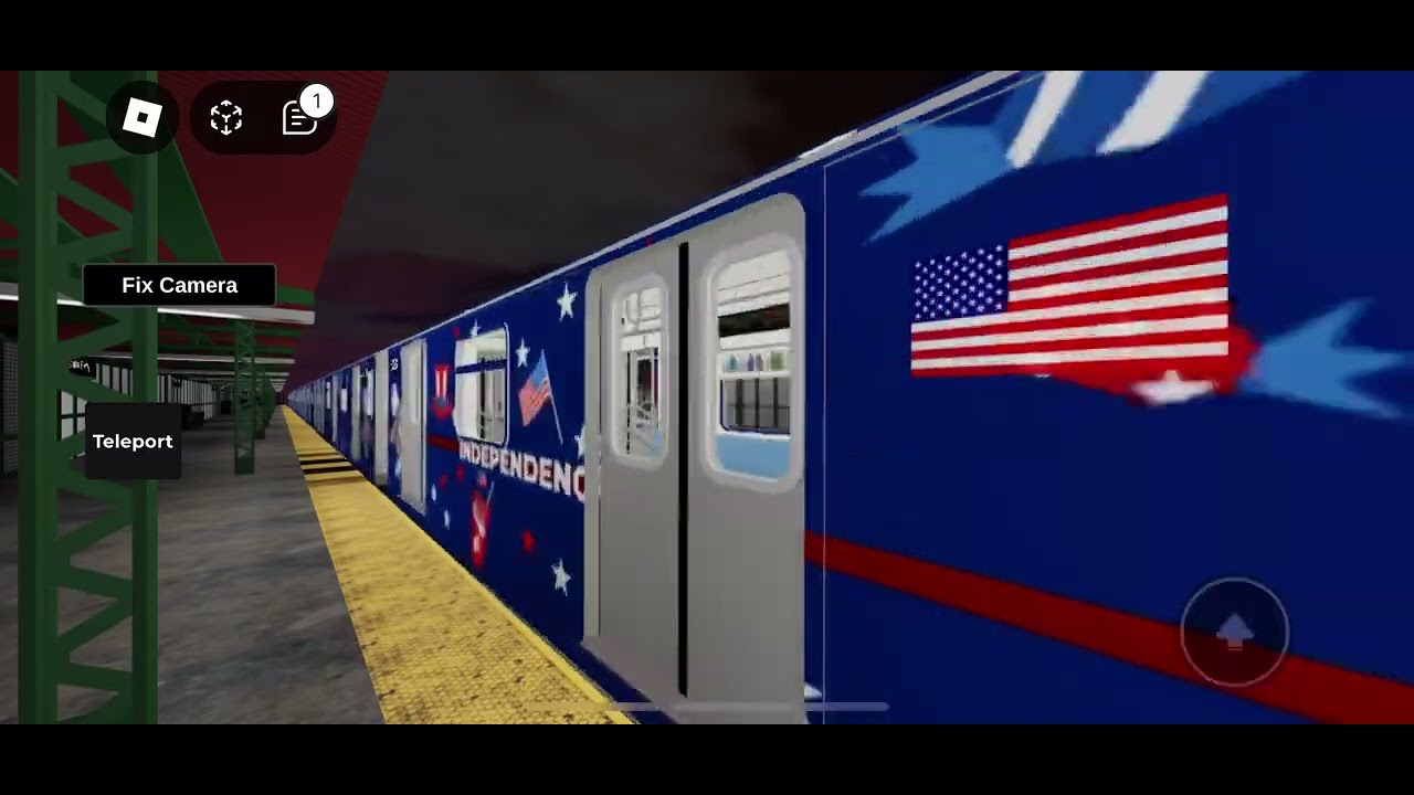 R142 Independence Day wrap At Moshu Parkway. - YouTube