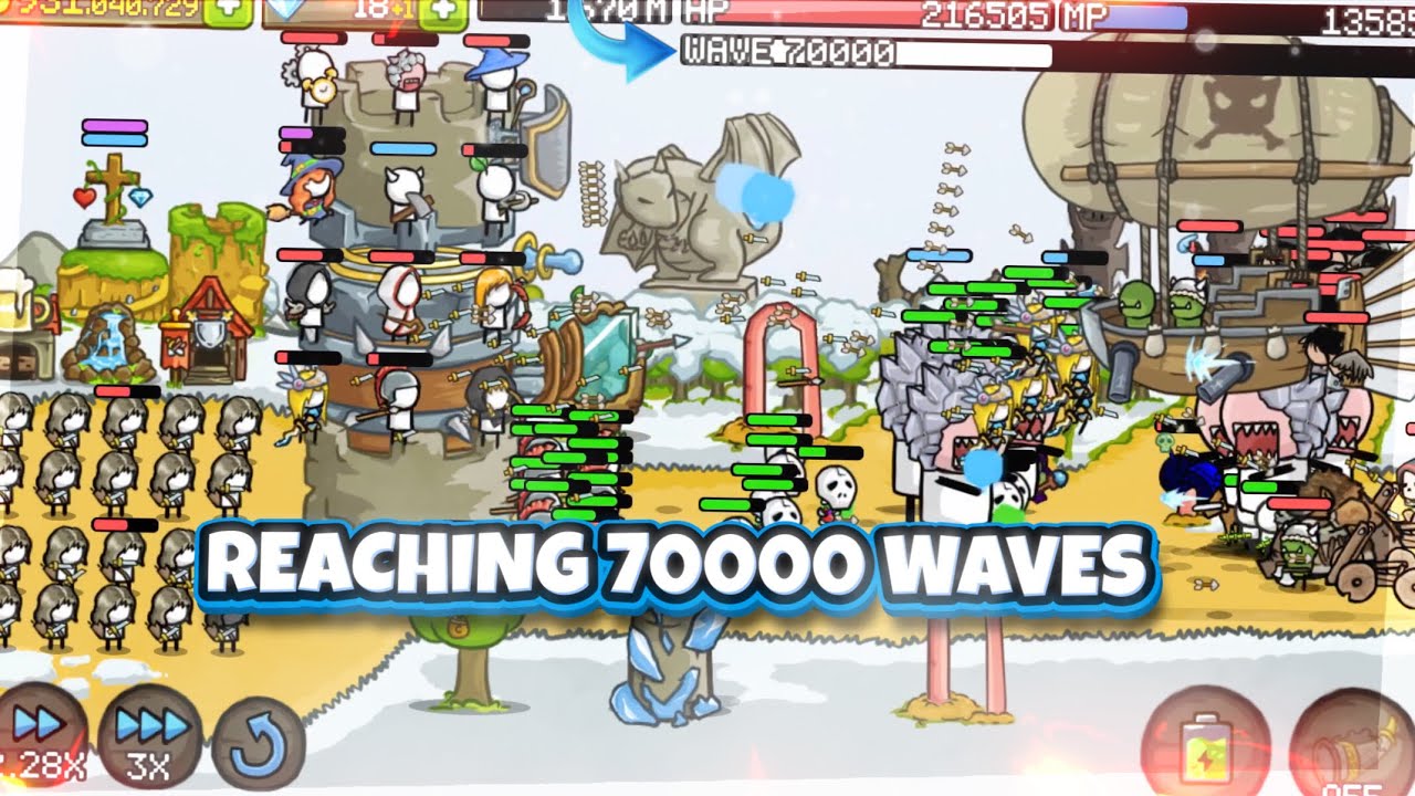 Growcastle : Reaching 70000 Waves 🌊 - YouTube