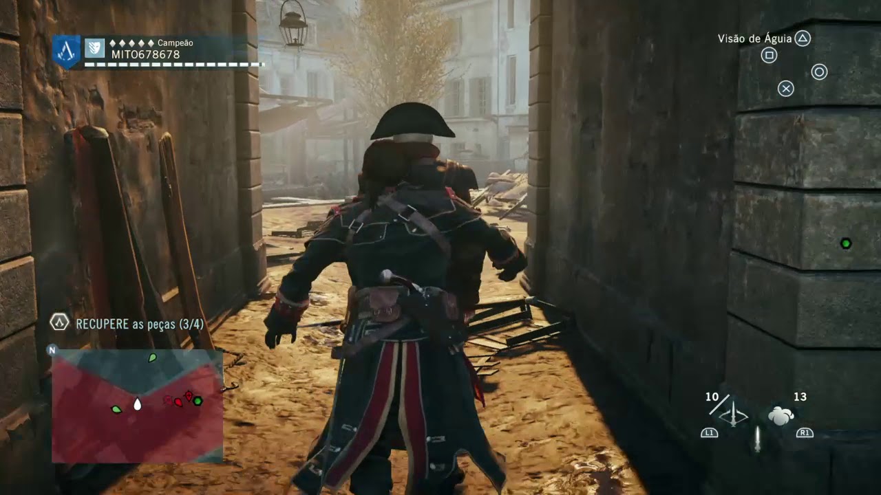 Assassin's Creed® Unity com traje do shay - YouTube