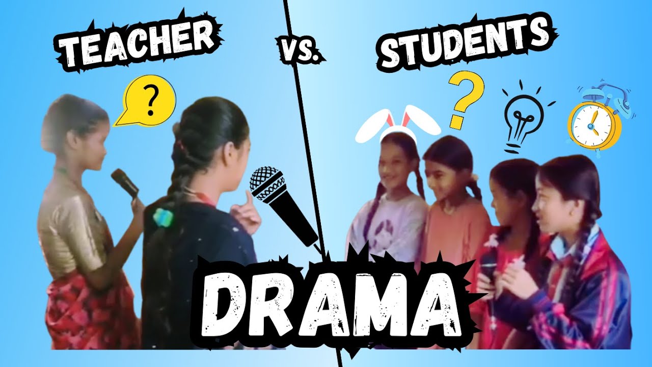 Teacher vs. Students Funny Drama 😉 Janapriya School Tansen Palpa - YouTube