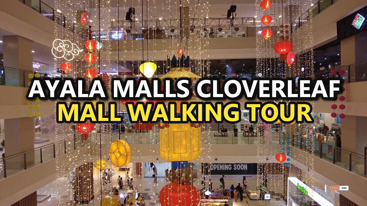 Ayala Malls Cloverleaf | Mall Walking Tour | Quezon City, Philippines ...