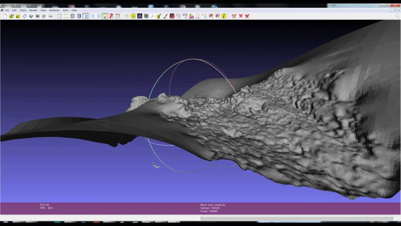 오픈드론맵(OpenDroneMap): 수치표면모델(Digital Surface Model, DSM) - YouTube