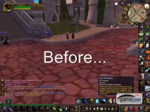 WoW - The new fan of knives effect - YouTube