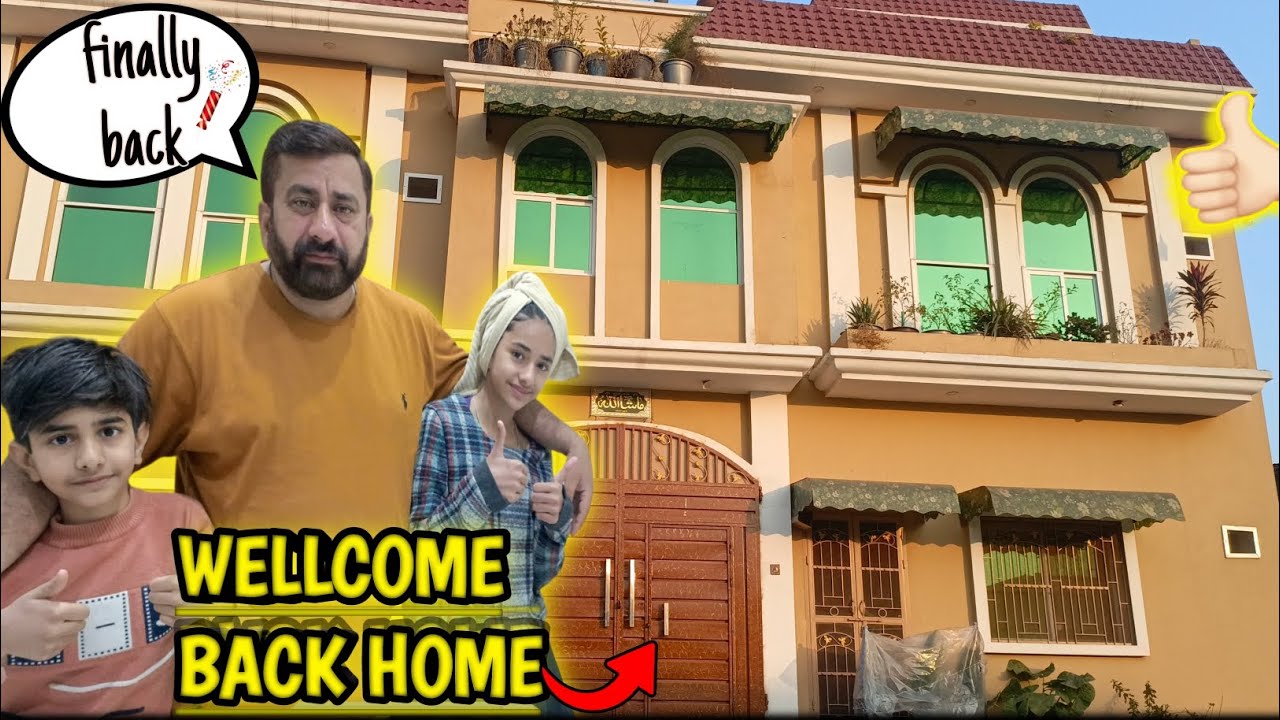 Wellcome back home (We went back to our house) || Subhan kamran vlogs - YouTube
