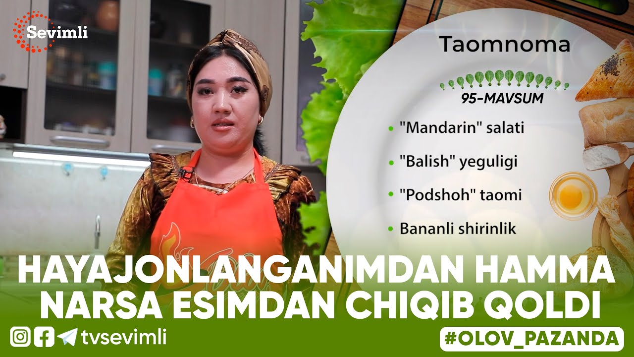 OLOV PAZANDA 95-MAVSUM 1-QISM HAYAJONLANGANIMDAN HAMMA NARSA ESIMDAN ...