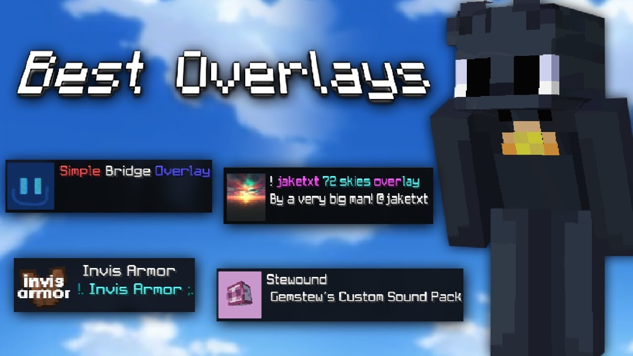 The Best Minecraft Overlays - YouTube