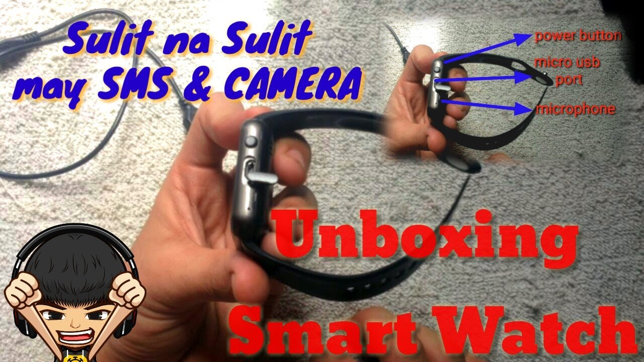 unboxing smart watch (tad yo) - YouTube