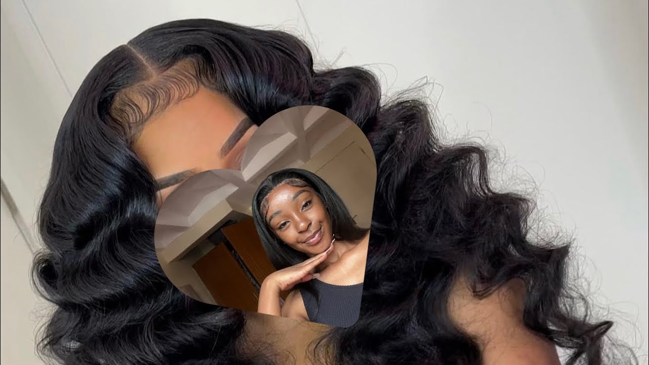 I tried wig installation for the first time 😹😹rate my work !! - YouTube