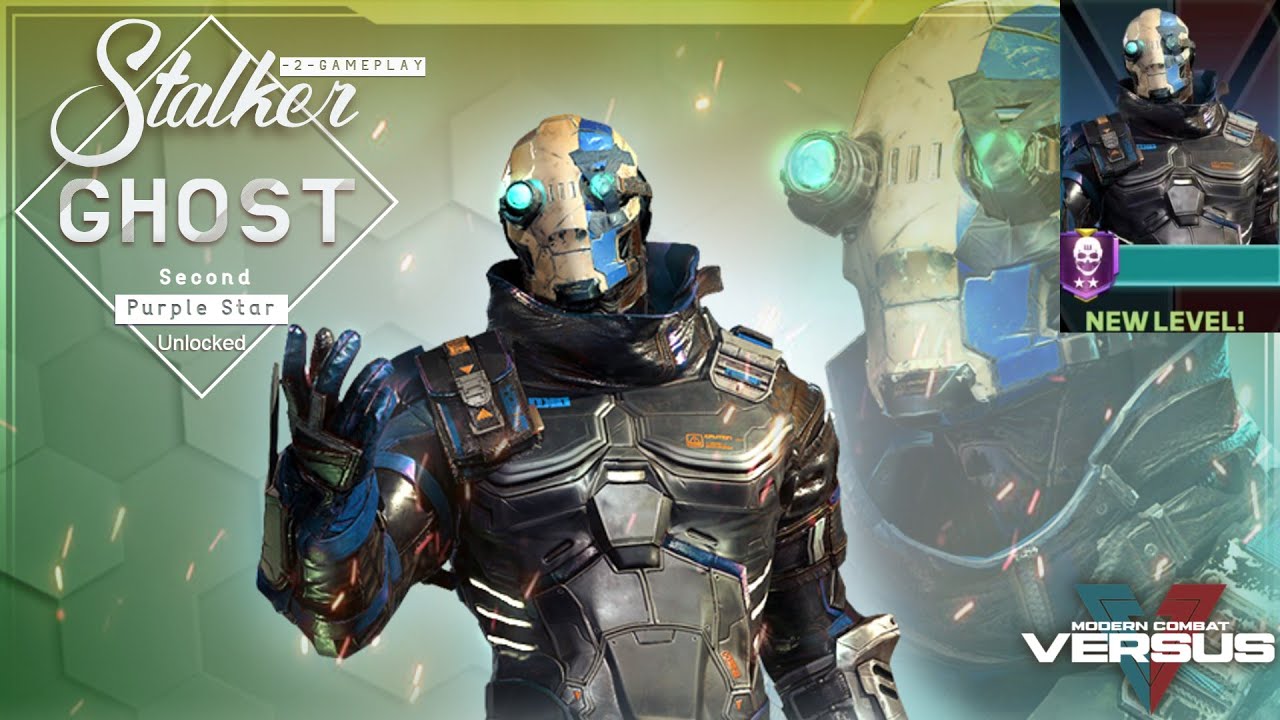 Modern Combat Versus Ghost Night Stalker Second Purple Star Unlocked ...