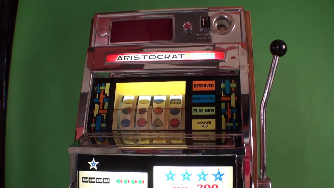Aristocrat Elite 1 cent slot machine - YouTube