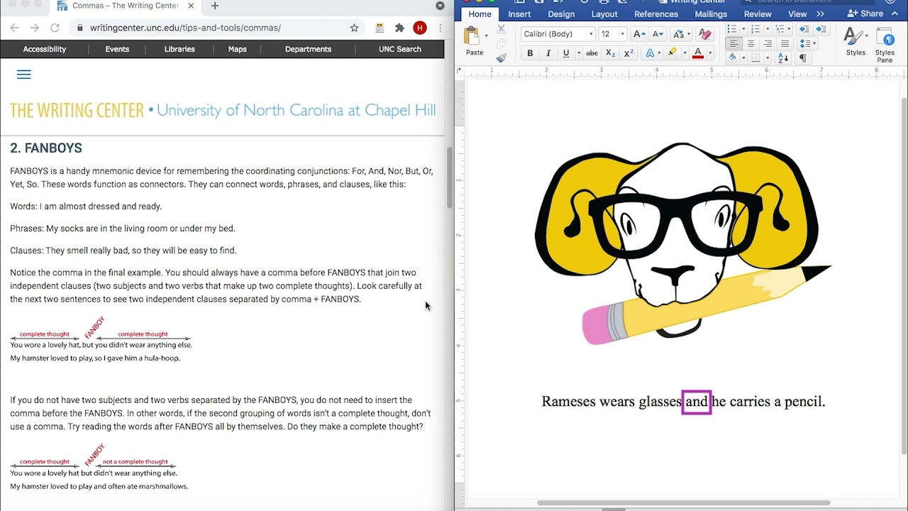 How I Use Commas with FANBOYS - YouTube