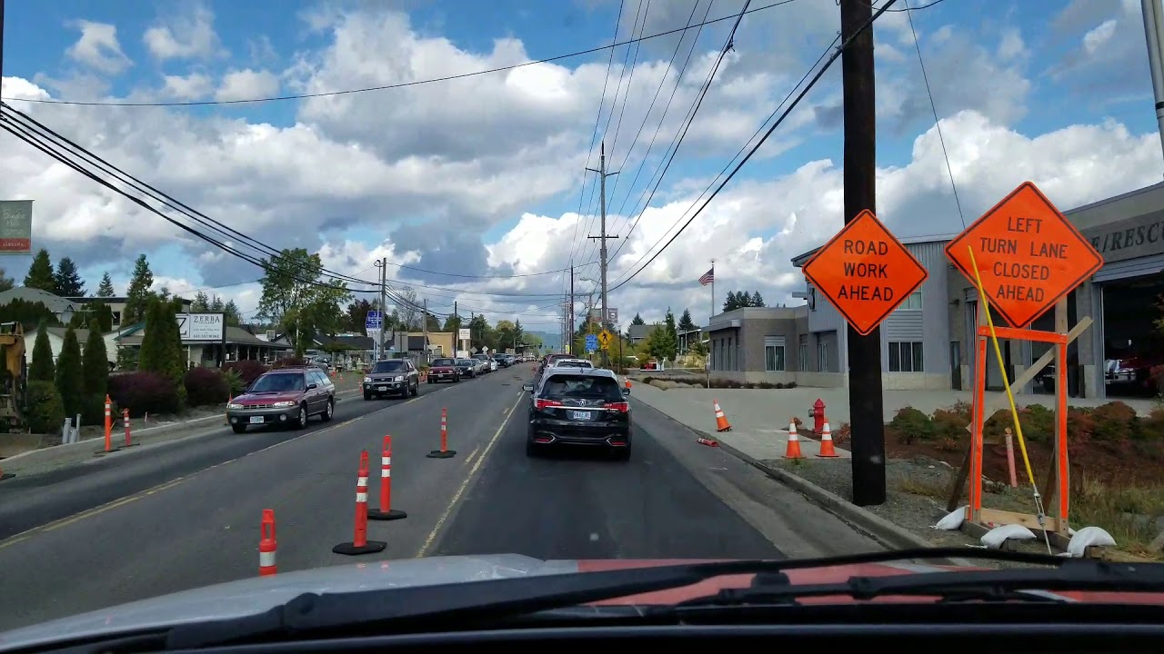 Drive through Dundee Oregon- bypass almost complete - YouTube