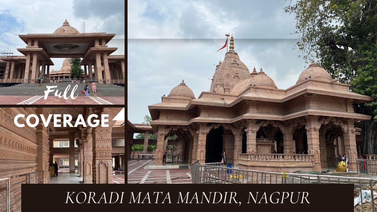 Koradi Mata Mandir, Nagpur | Full Coverage | Maa Jagdamba | Mahalaxmi ...