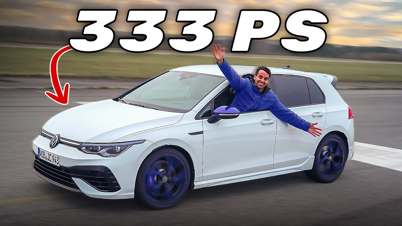 Wie schnell ist der VW Golf R Performance? - YouTube