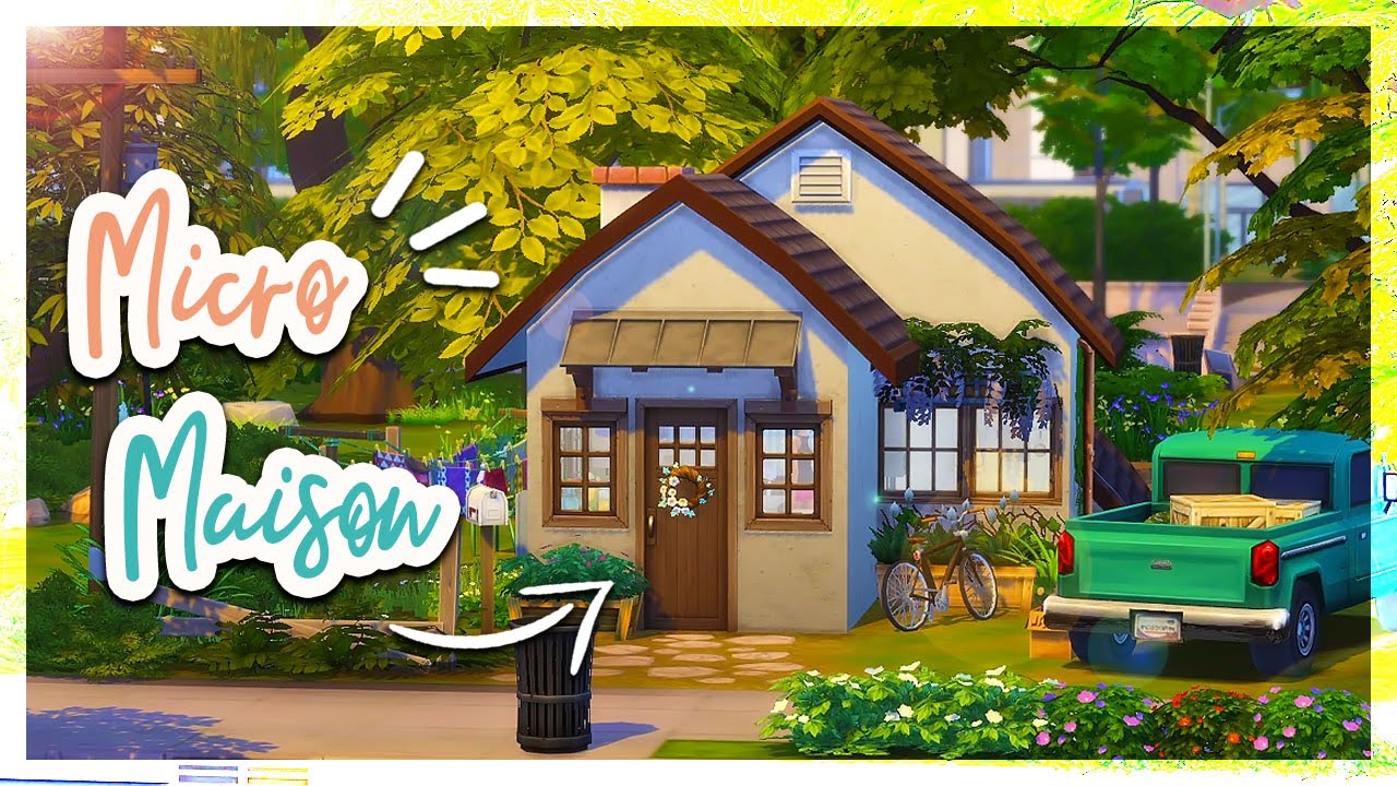 Pour une vie à la Campagne | Micro Maison SIMS 4 - YouTube