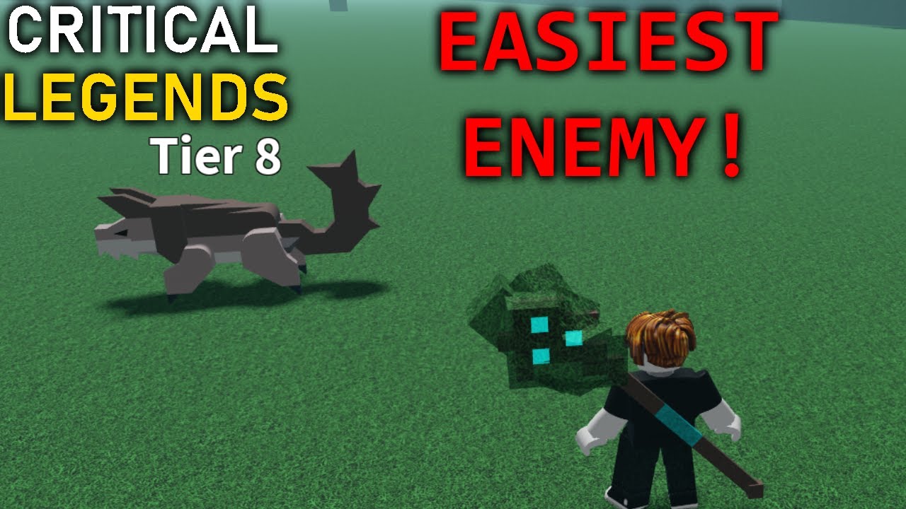 Roblox - Critical Legends | Easiest Enemy For Levels - YouTube