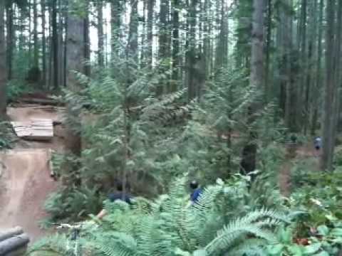 Duthie Hill Mountain Bike Park near Seattle - YouTube
