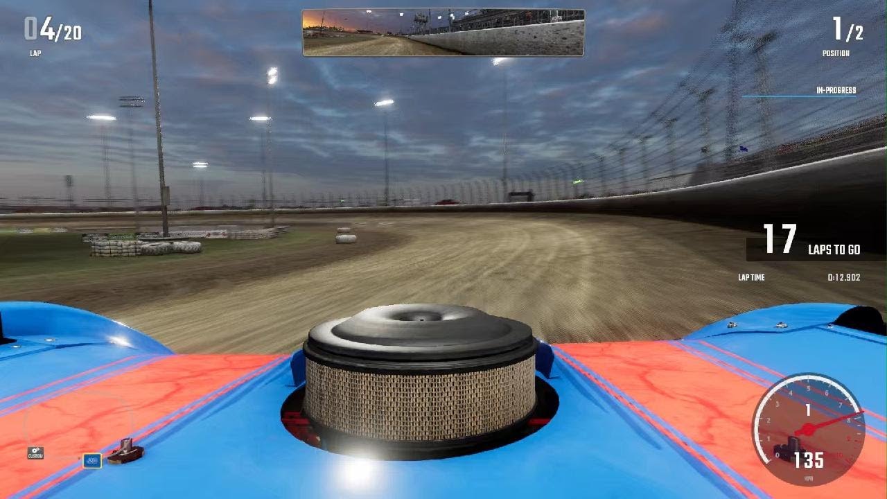 World of Outlaws super late model setup texas 12.7s-8s - YouTube