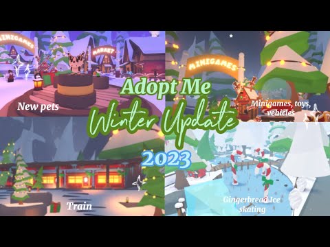 *New* Adopt Me Update 2023 (exploring, buying items, playing minigames ...
