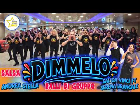 SAL DA VINCI | Dimmelo | SALSA | Balli Di Gruppo |ft. SERENA BRANCALE | Andrea Stella |TREND #salsa