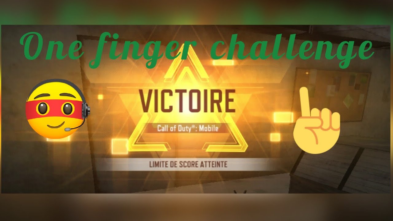 ONE FINGER CHALLENGE !!!! - YouTube