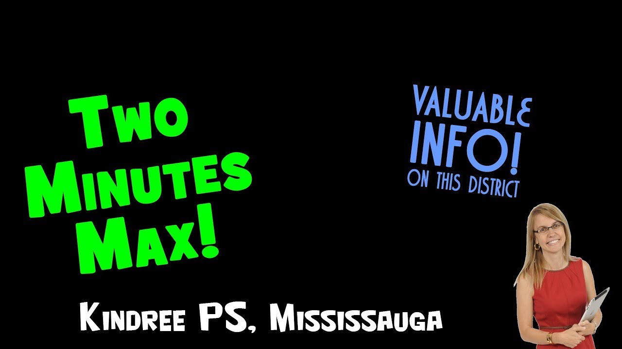 Kindree Public School - Two Minutes Max - YouTube